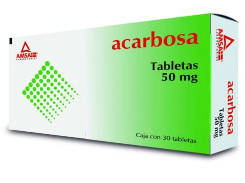 ACARBOSA 50 MG C/30 TABLETAS – Farmapronto