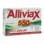 ALLIVIAX 550 MG C/10 TABLETAS – Farmapronto