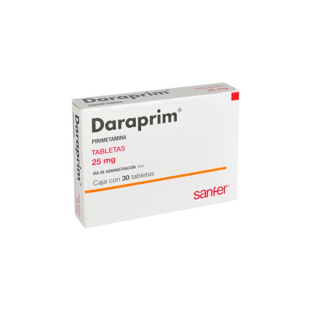 DARAPRIM 25 MG C/30 TABLETAS – Farmapronto