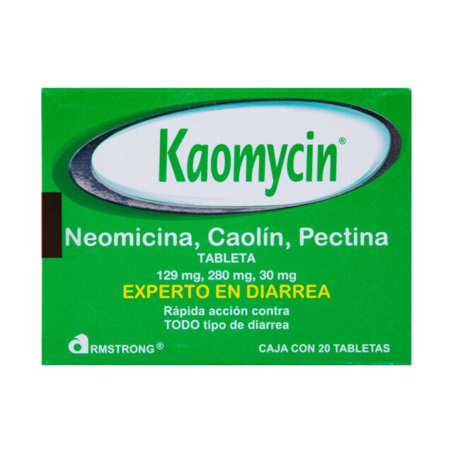 KAOMYCIN TABLETAS C/20 – Farmapronto