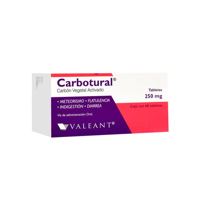 CARBOTURAL 250MG TABLETAS C/60 – Farmapronto
