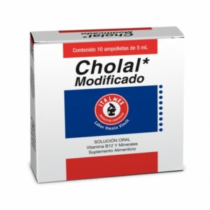 CHOLAL MODIFICADO 10 AMPOLLETAS C/5 ML C/U – Farmapronto