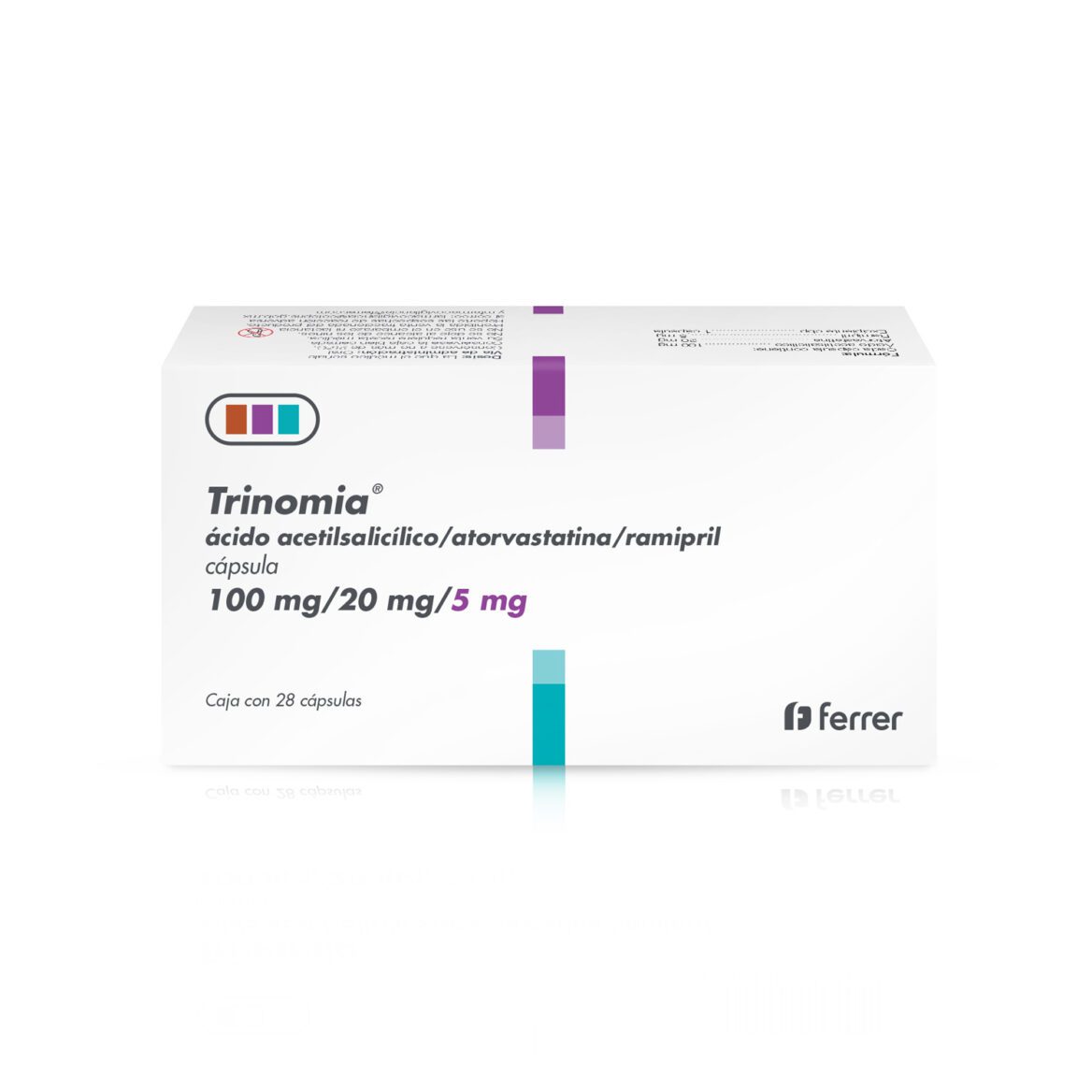 TRINOMIA 100/20/5 MG C/28 CAPSULAS – Farmapronto